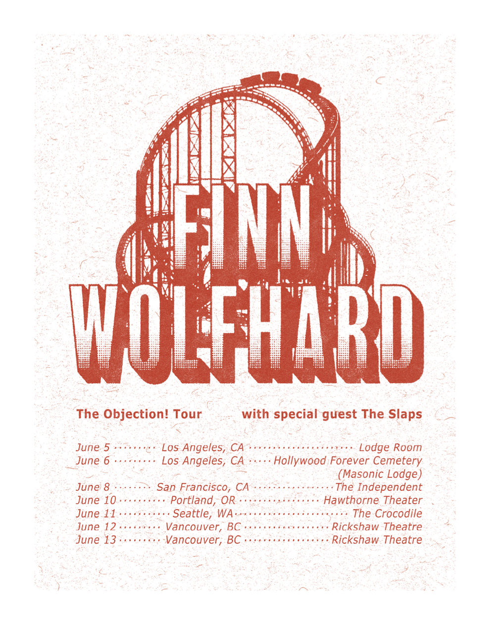 Tour Poster – Finn Wolfhard Store